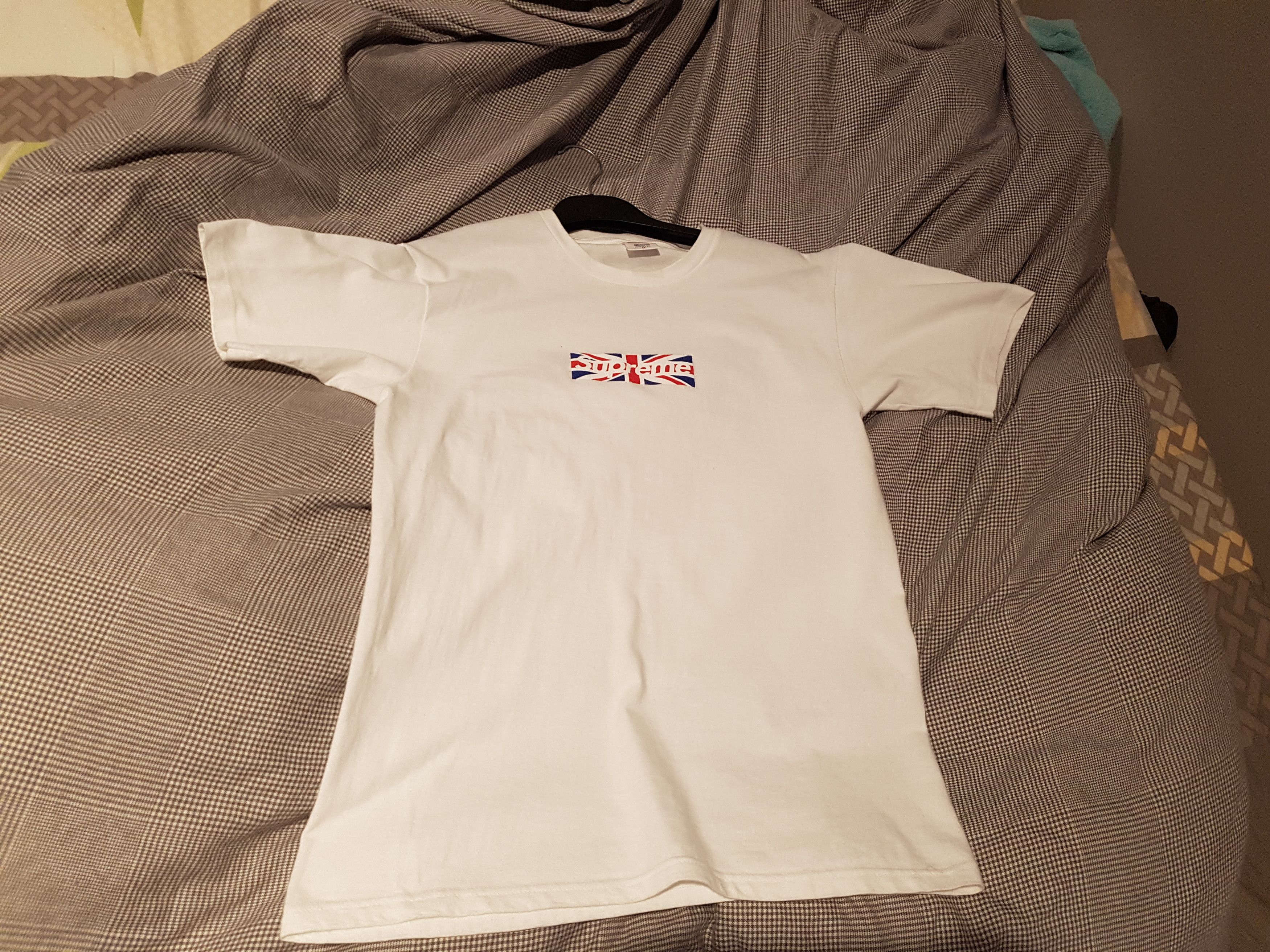 Supreme Union Jack box logo | Grailed