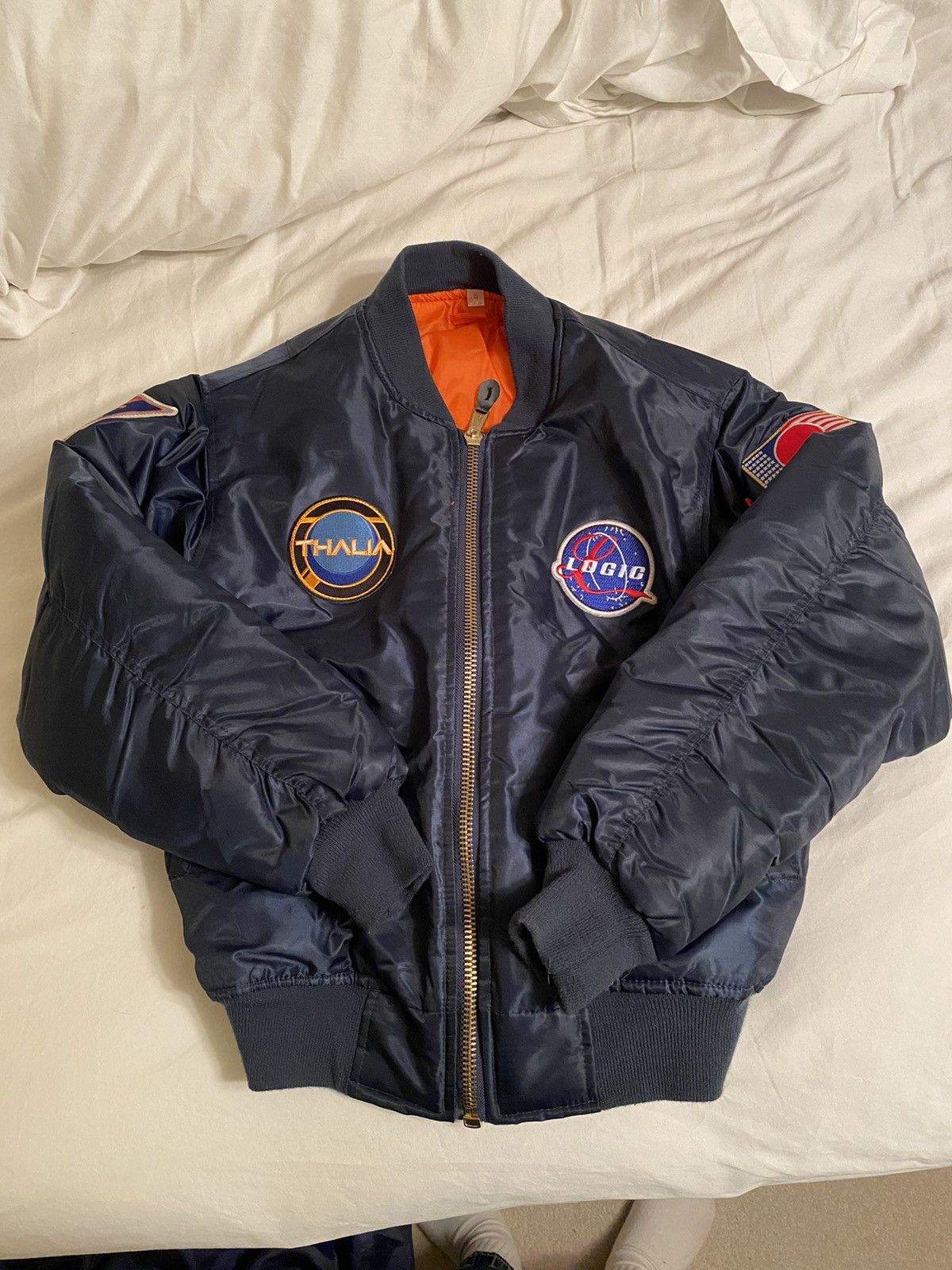 Logic Logic TITS Bomber Jacket | Grailed