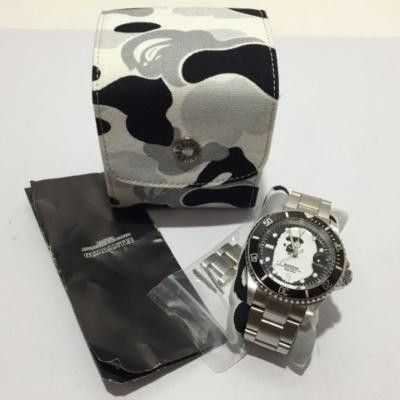 Bape Watch Silver Metal Ape Head Design | Grailed