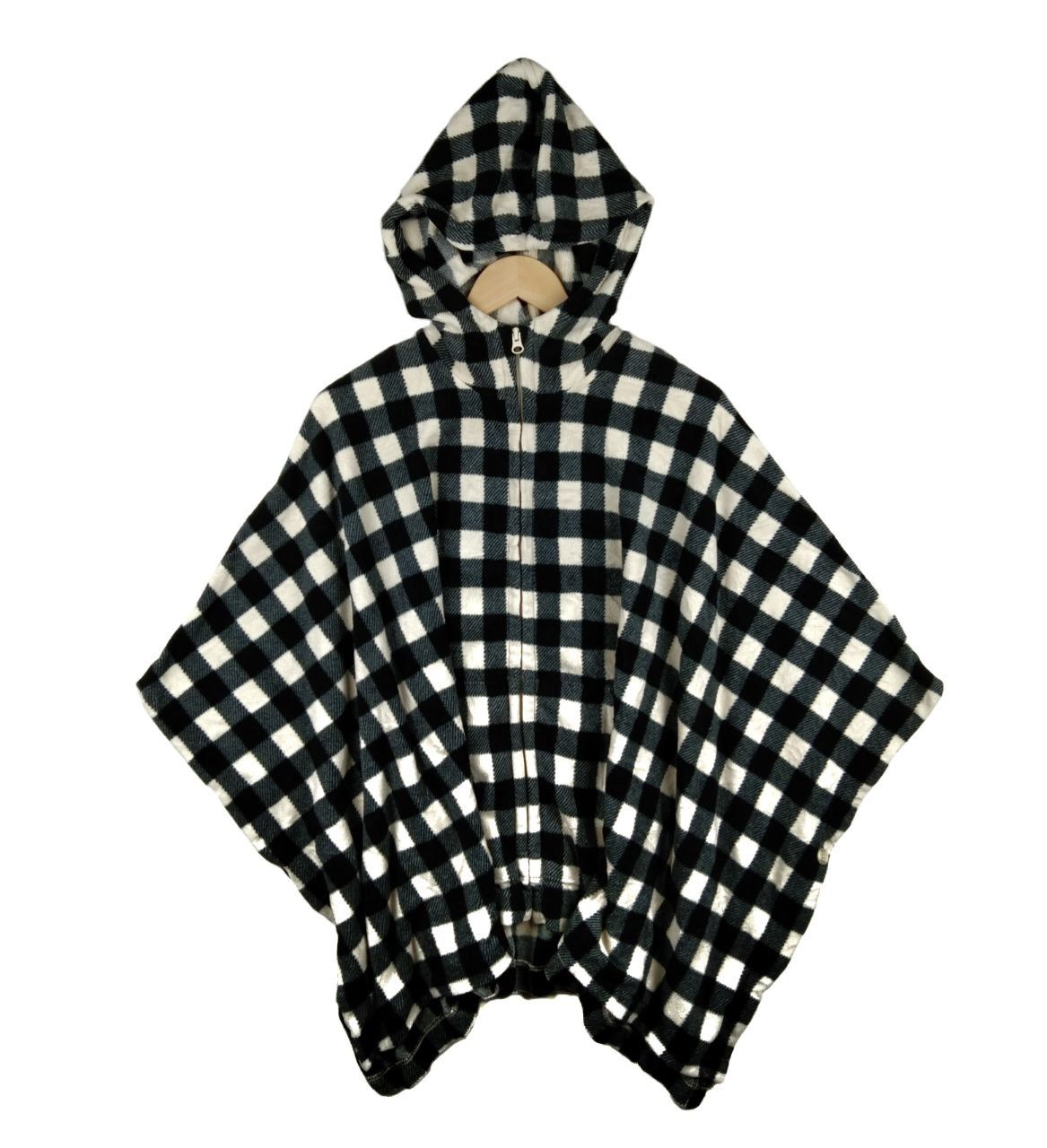 Uniqlo Uniqlo Poncho Hoodie Tartan | Grailed
