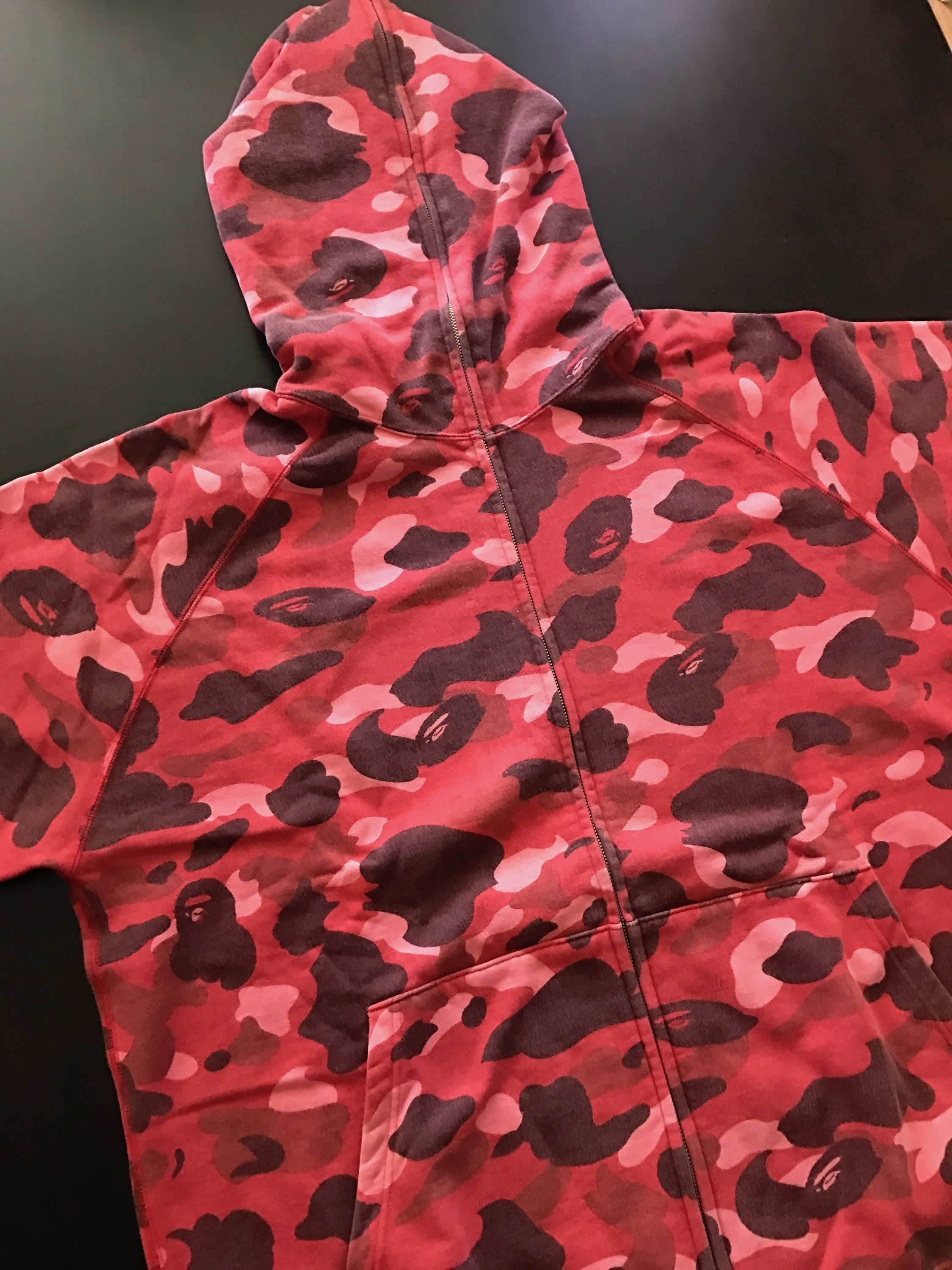 Bape Bape OG Red Camo Jacket XL | Grailed