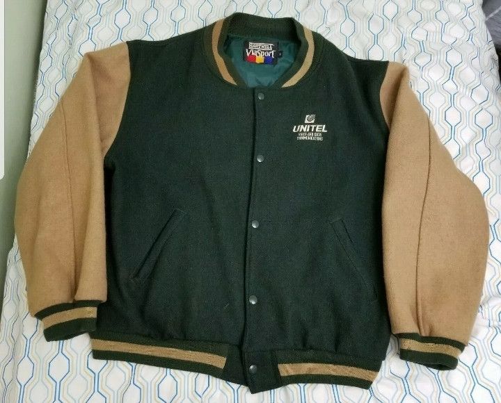 Vintage Surveillance Device Company Spy FBI CIA Letterman Jacket | Grailed