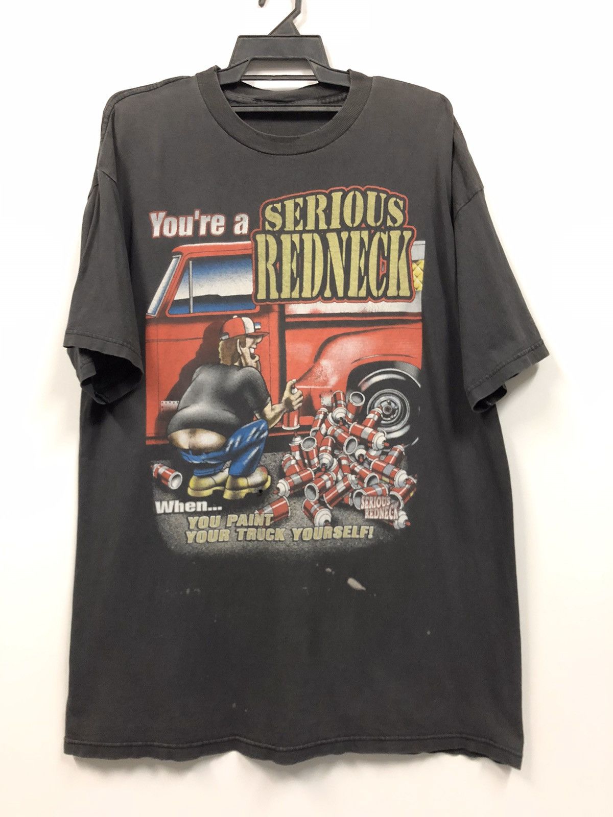 Vintage Vintage art serious redneck clothing company distressed | Grailed