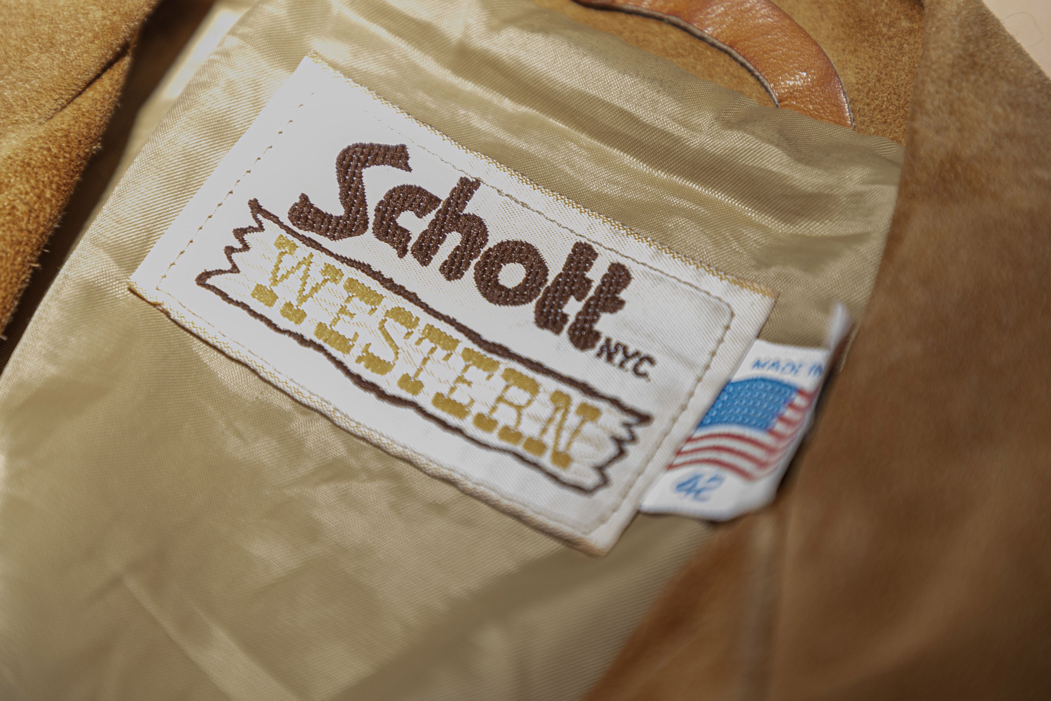 Schott Schott Suede Western Fringe Jacket [vintage] | Grailed