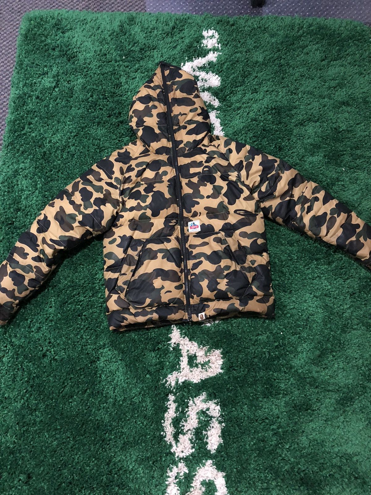 Bape OG BAPE 1st Camo PUFFER Mountain Sports PUFFER Jacket / Coat | Grailed