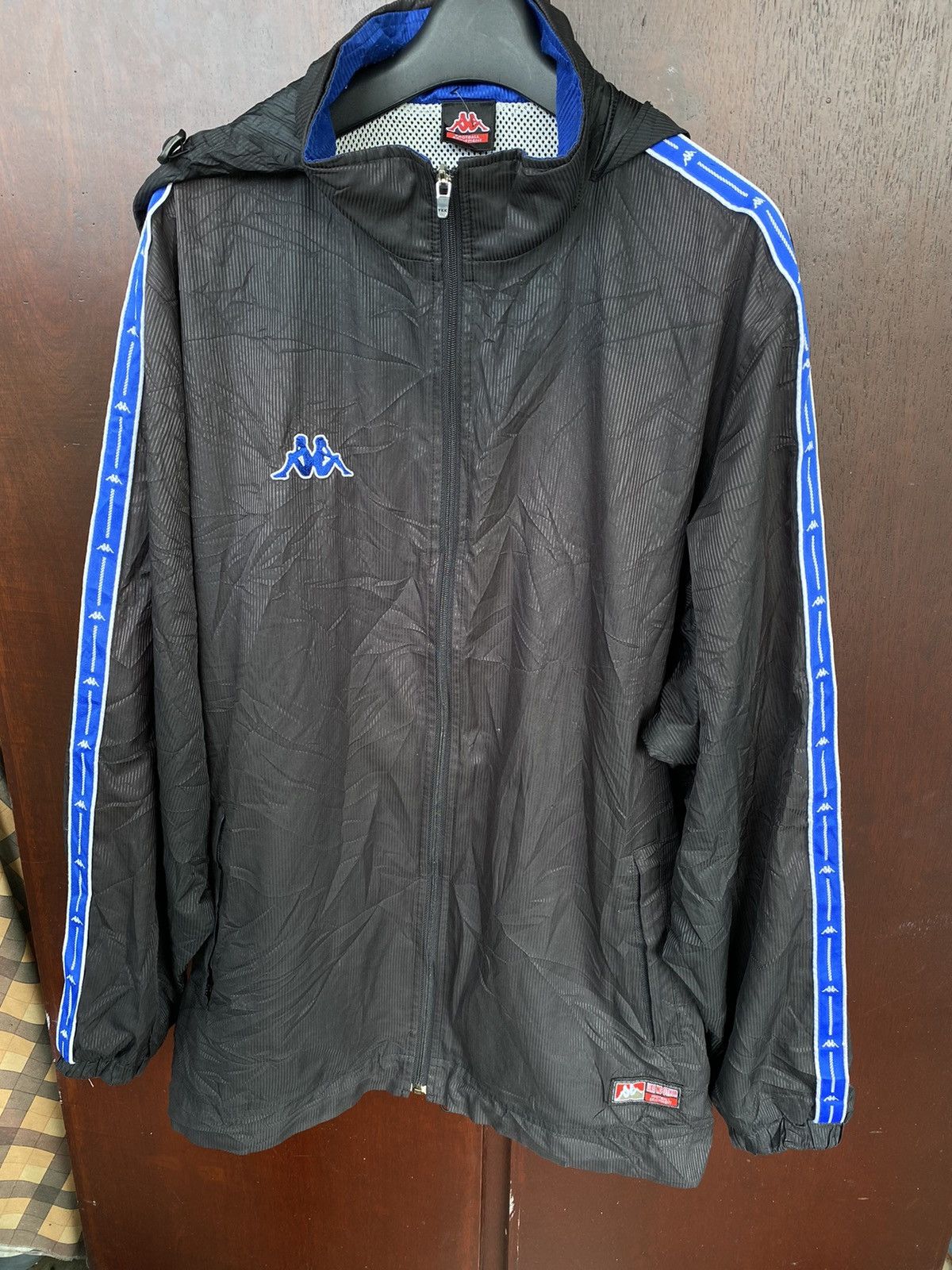 Kappa VINTAGE KAPPA JACKET SIDE TAPE KAPPA WINDBREAKER | Grailed