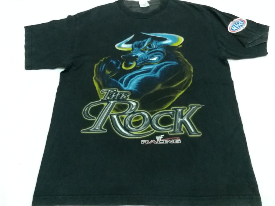 Vintage Vintage The Rock T-Shirt Wrestling Tee Shirt WWF Stone Cold ...