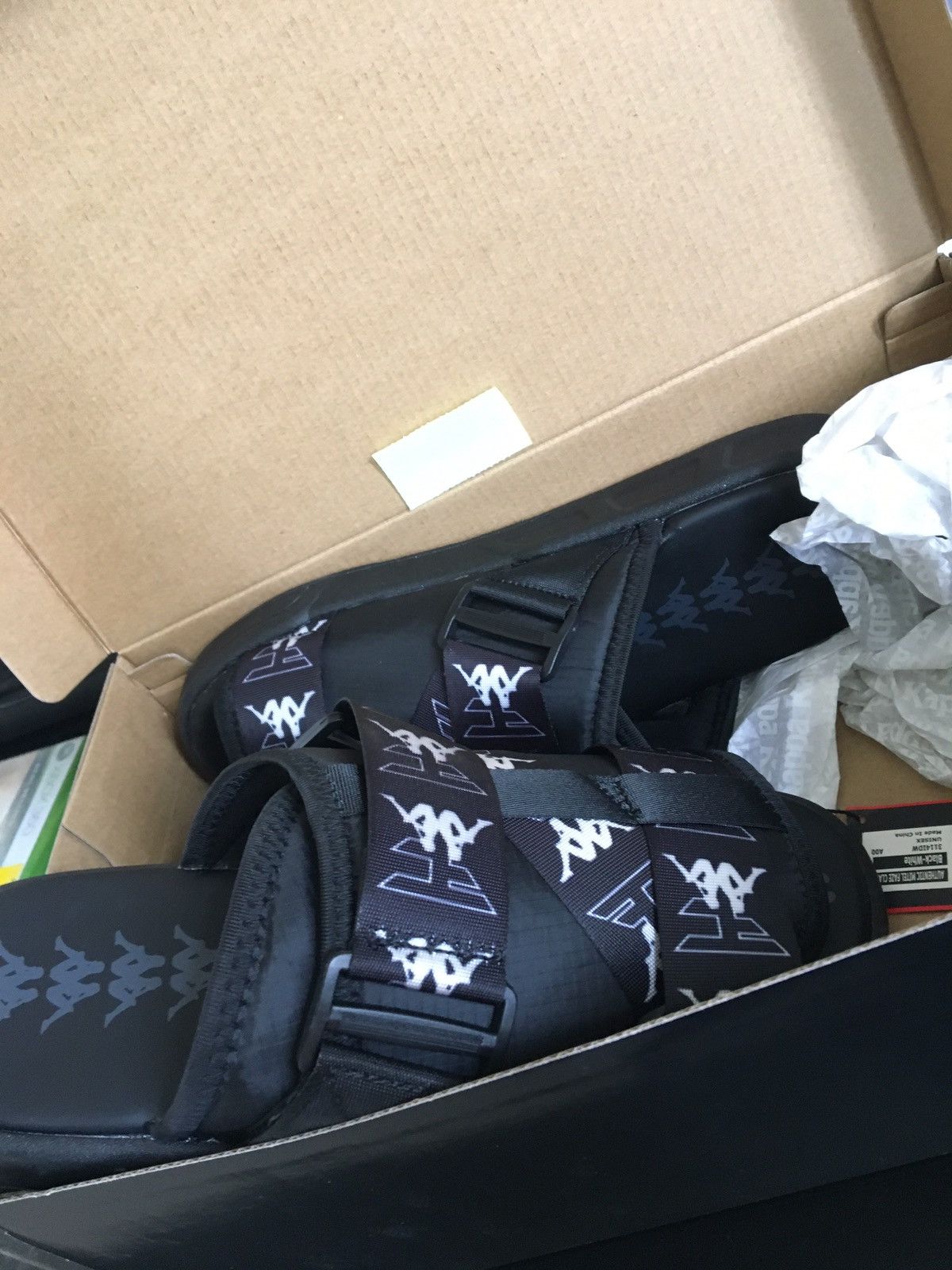 FaZe Faze x Kappa Slides | Grailed