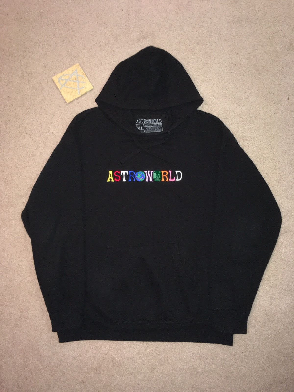 Travis Scott Astroworld Logo Hoodie | Grailed