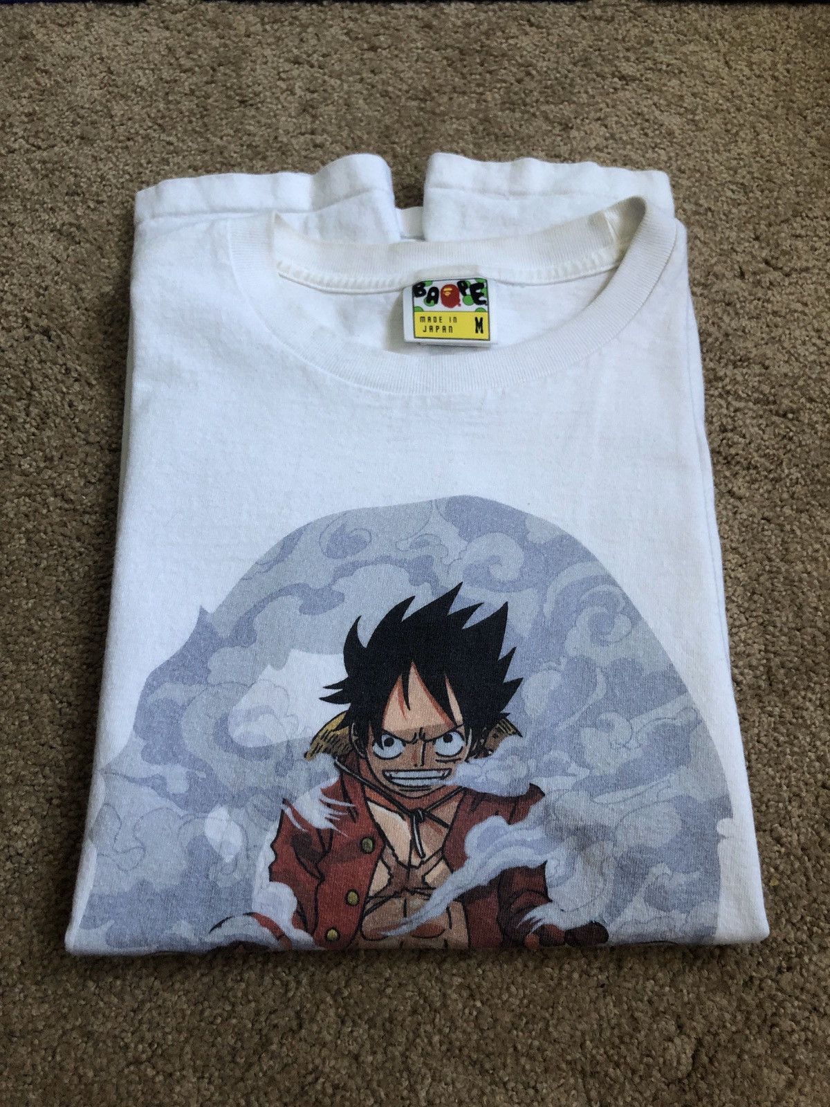 Bape Bape x One Piece Luffy Gear 2nd Bape Head | Grailed