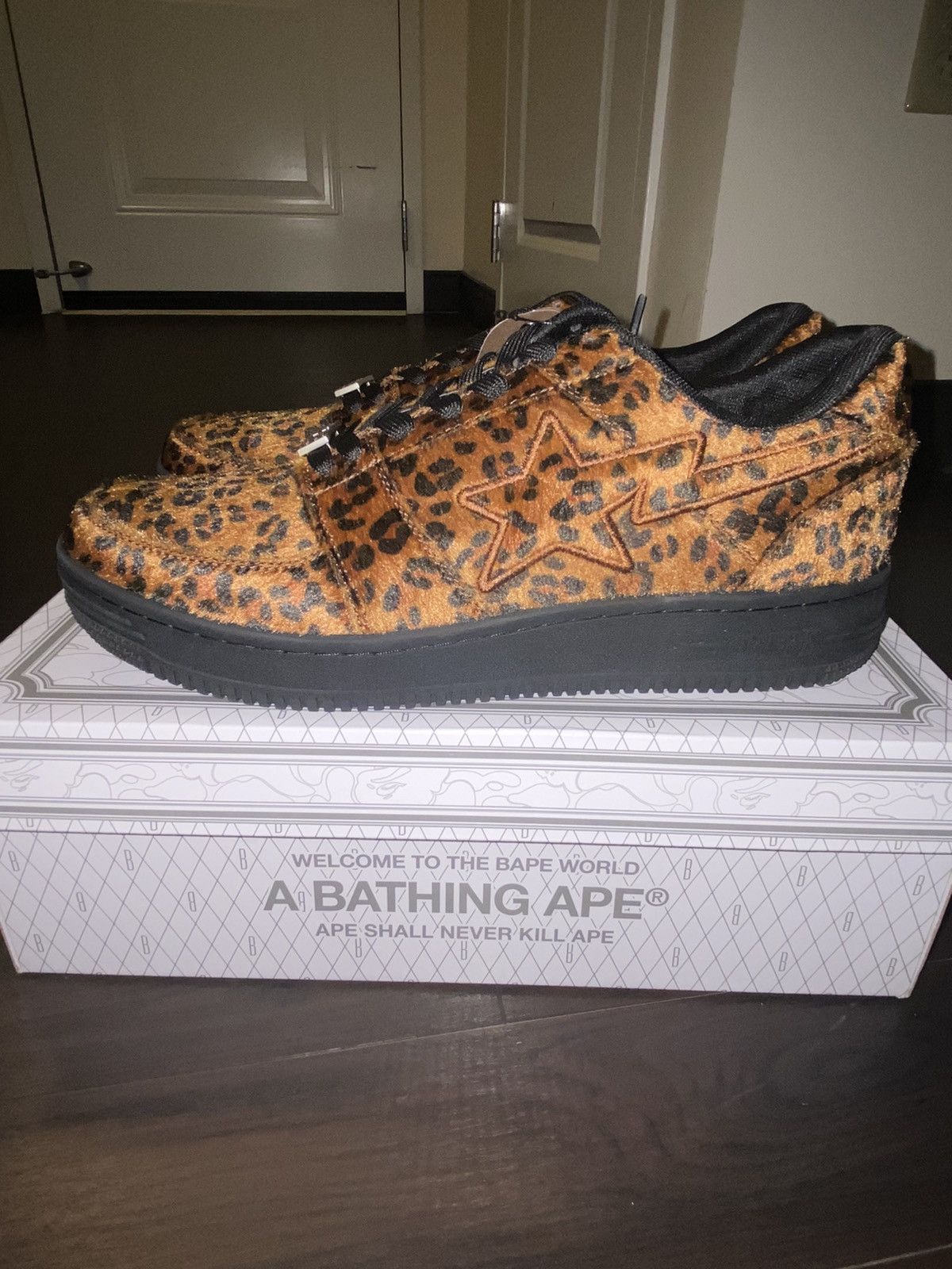 Bape Leopard Print Bape Sta Bapesta 20th Anniversary | Grailed