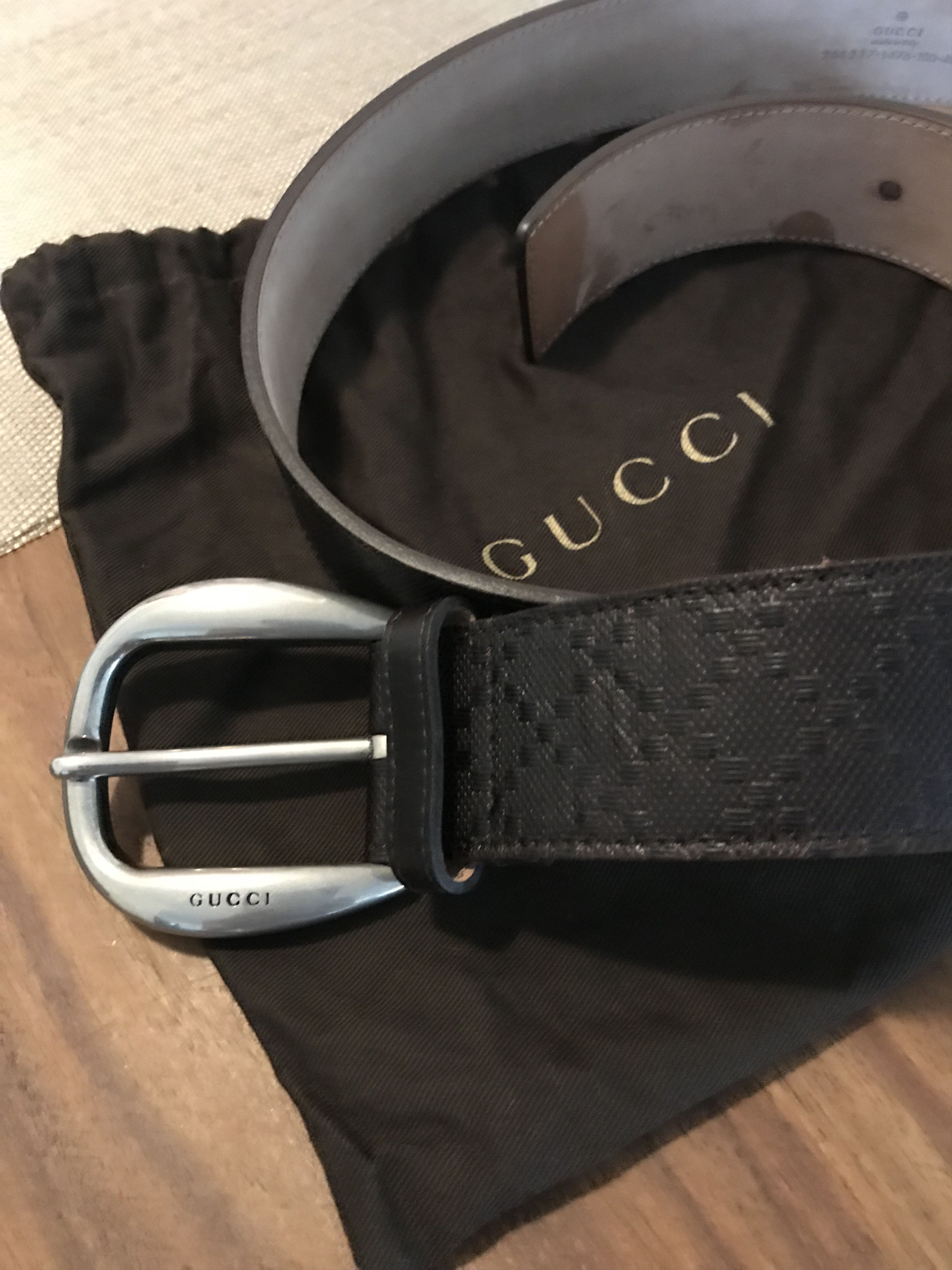 Gucci Diamond Pattern Belt | Grailed