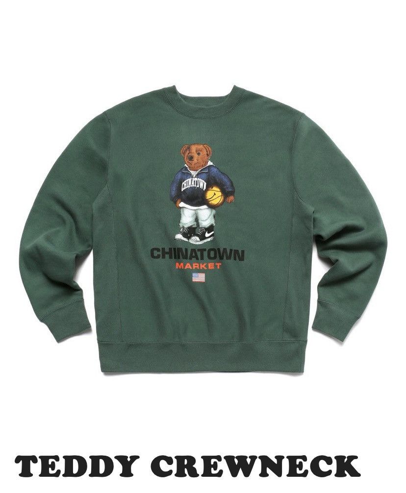 Market × Polo Ralph Lauren Chinatown Market x Polo Bear Crewneck | Grailed