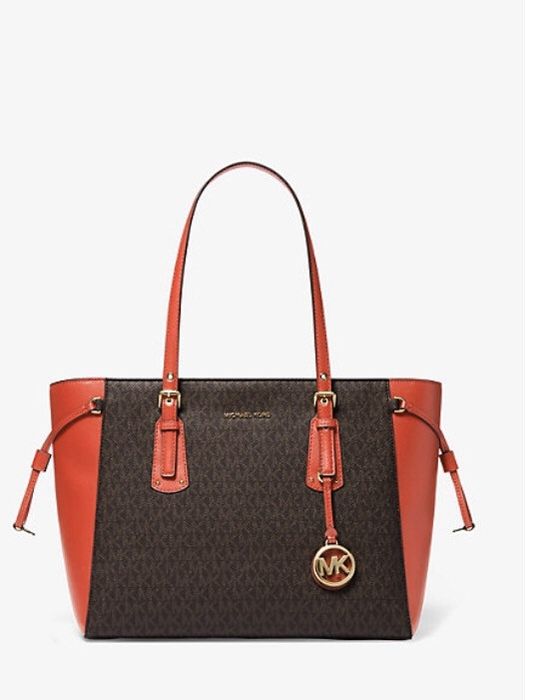 Michael Kors Voyager Medium Logo Tote Bag Grailed