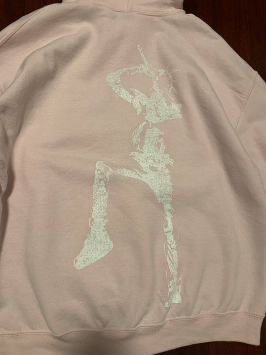 Travis Scott TRAVIS SCOTT RODEO MERCH HOODIE PINK *VERY RARE* | Grailed