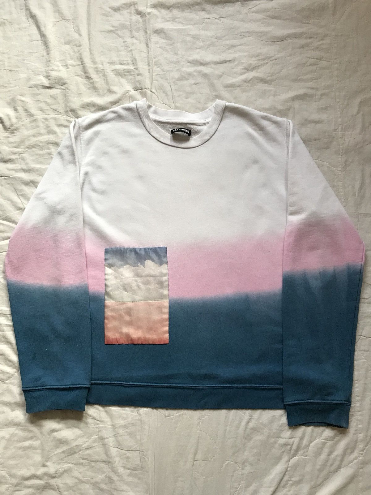 Raf Simons Ss13 RAF SIMONS Brian Calvin Cloud Crewneck | Grailed