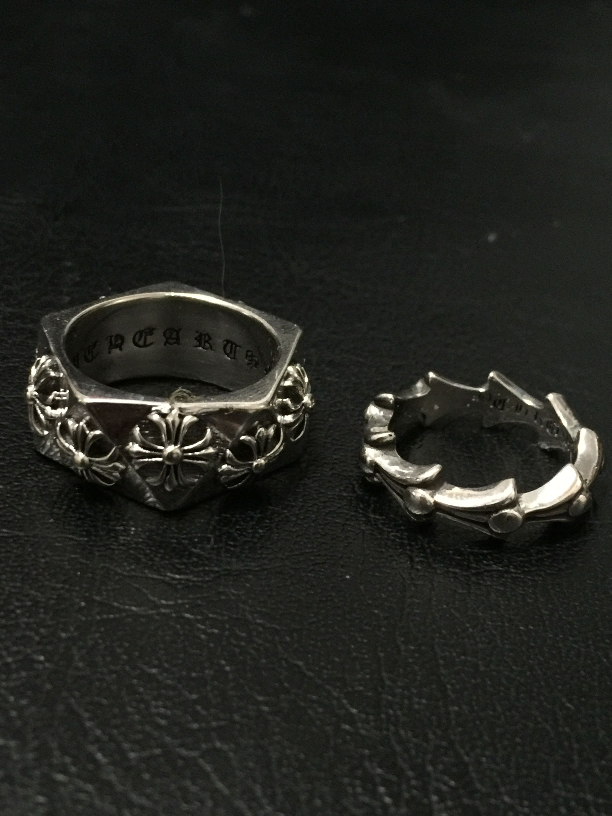 Chrome Hearts Chrome Hearts 2 Rings Deal | Grailed