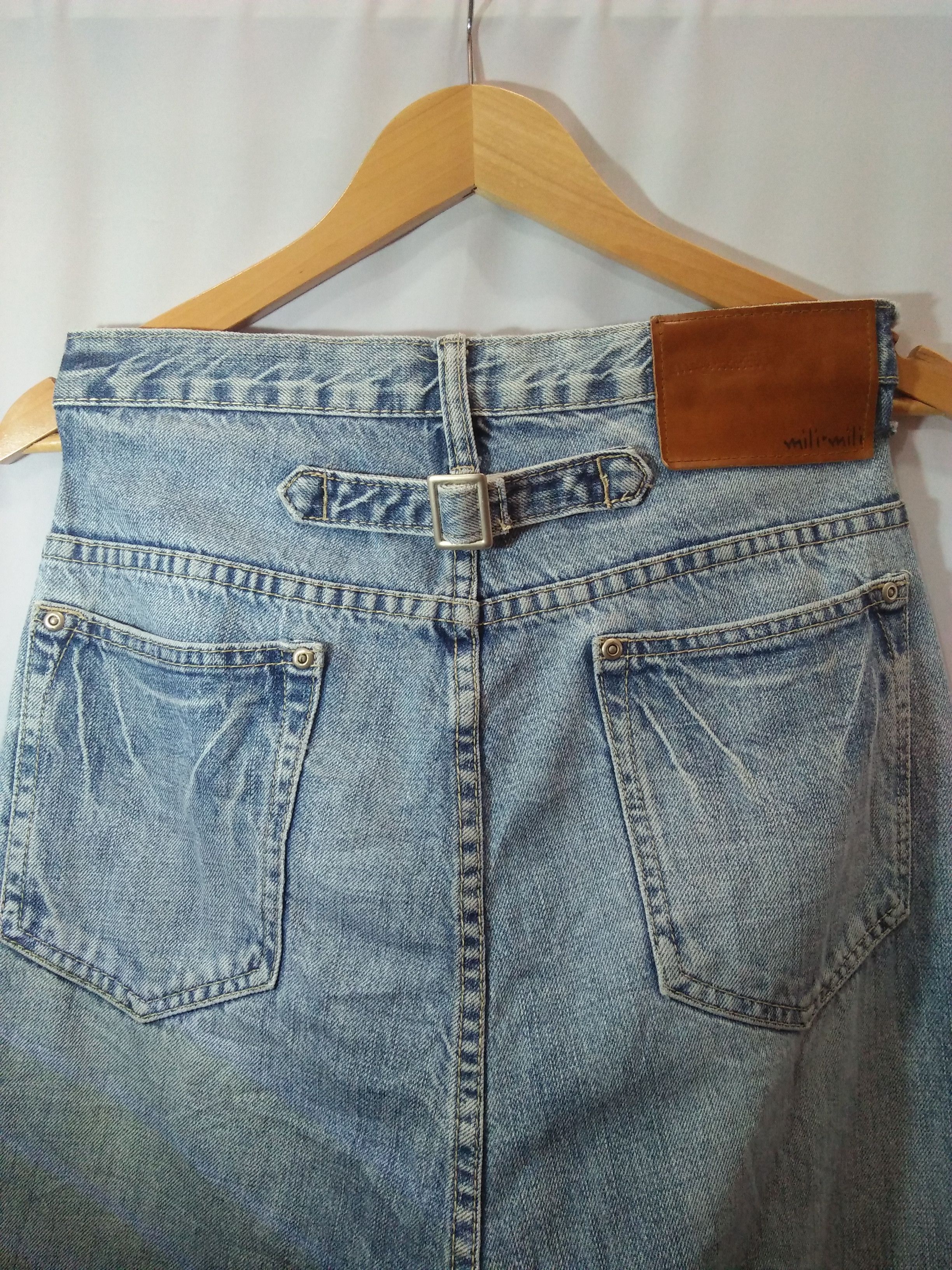 Vintage Mili Mili Denim Jeans unisex buckle back | Grailed