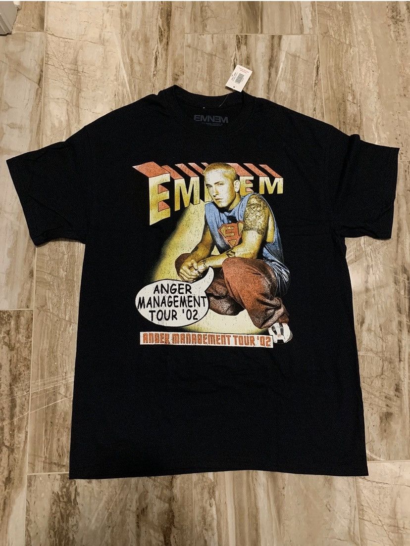 Vintage Deadstock Retro Eminem Anger Management Tour Tee | Grailed