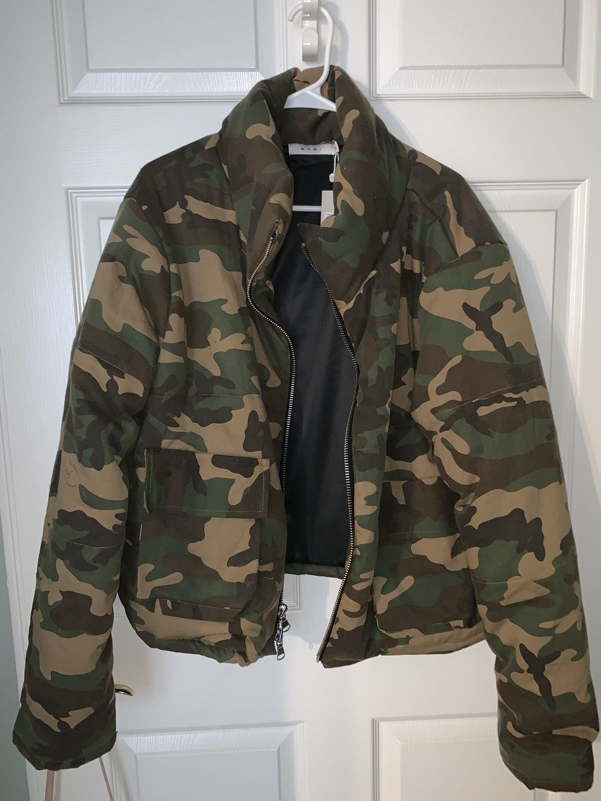 Mnml Mnml Camo Cropped Puffer Jacket Grailed
