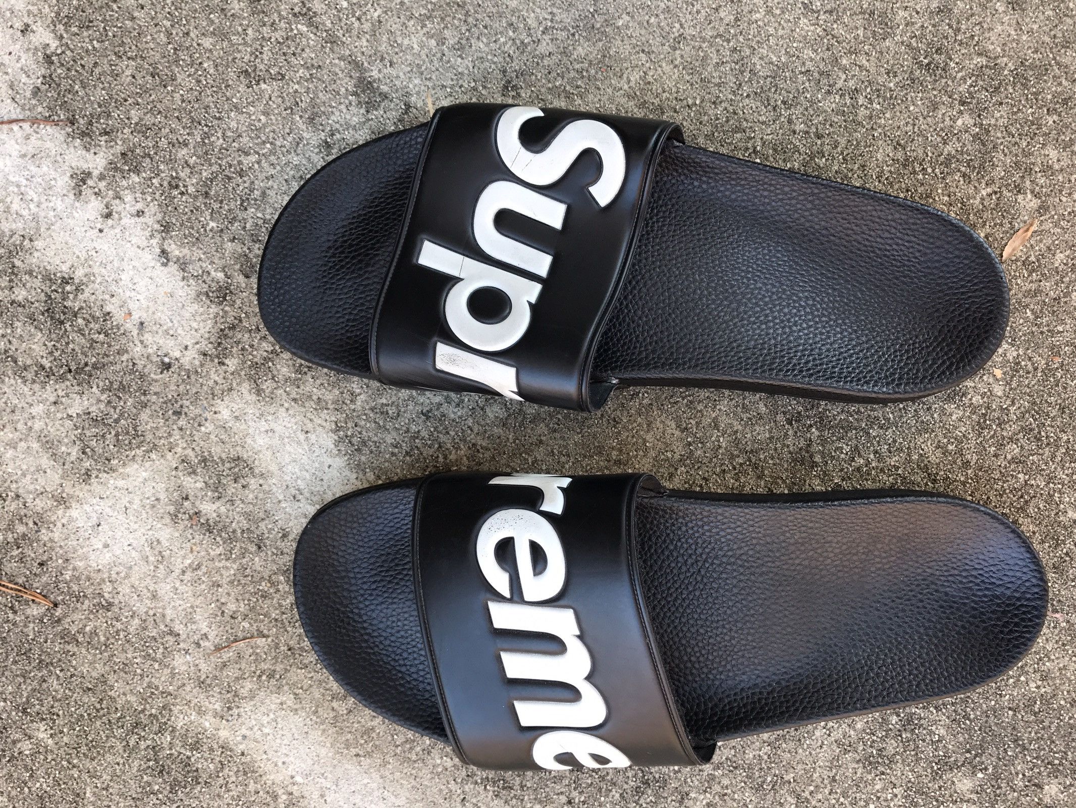 Supreme Supreme New York Flip Flops | Grailed