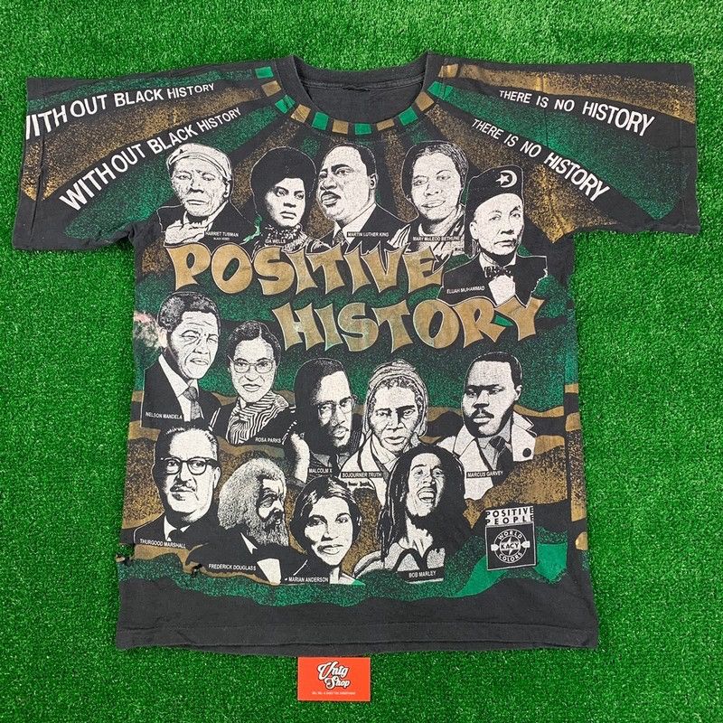 Vintage 90s Kacy World Colors Positive People Black History T-Shirt ...