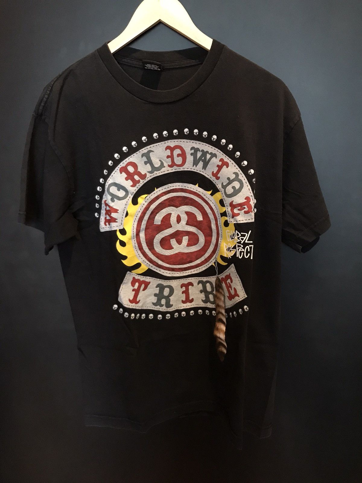 Streetwear × Stussy STUSSY WORLDWIDE TRIBE Tee | Grailed