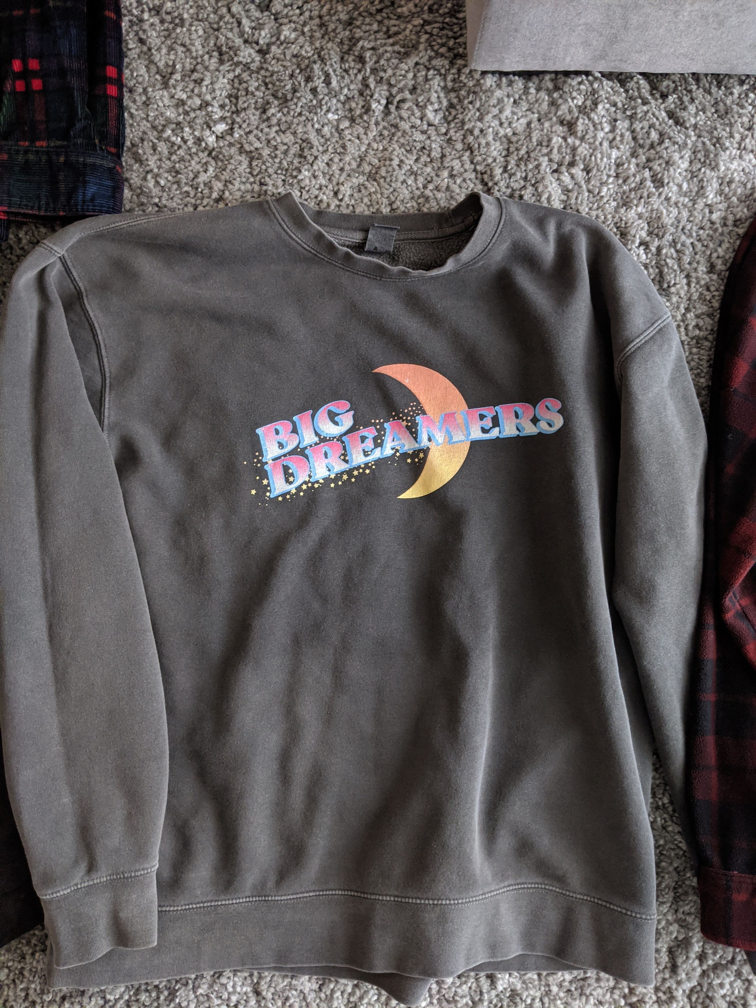 Vintage Levi bent lee merch crewneck big dreamers vintage wash | Grailed