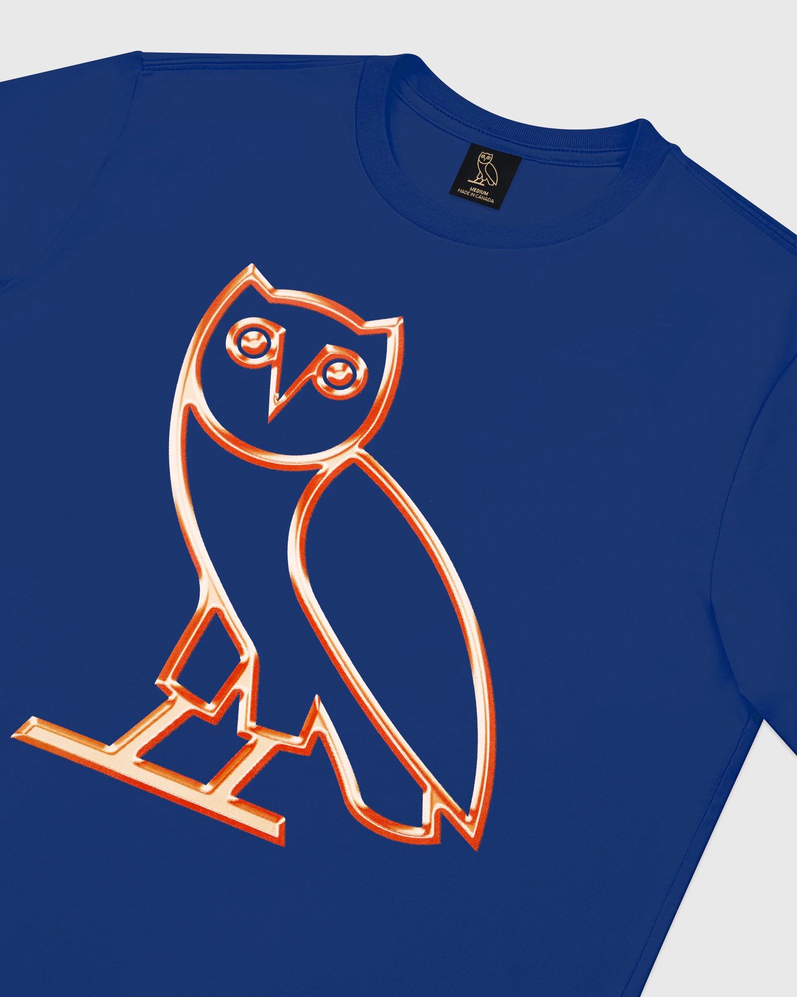 Octobers Very Own OvO Chrome Owl Tee | Grailed