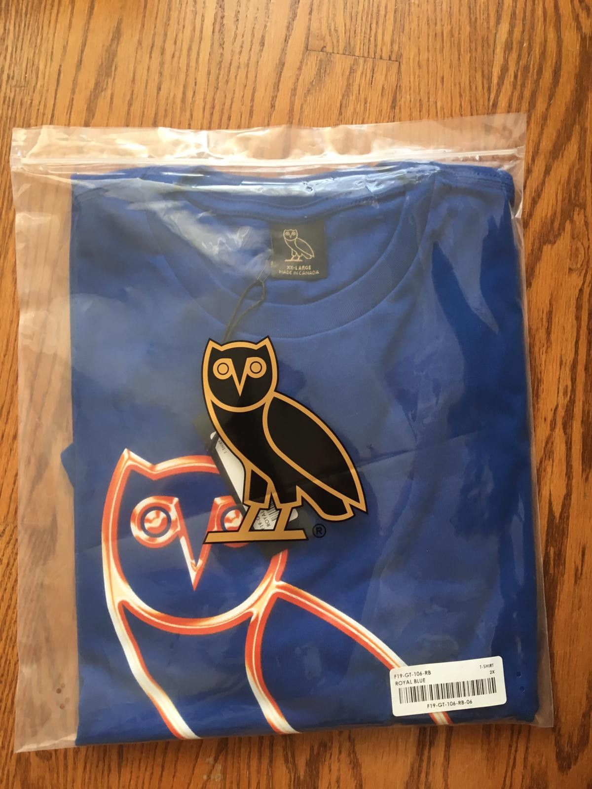 Octobers Very Own OvO Chrome Owl Tee | Grailed