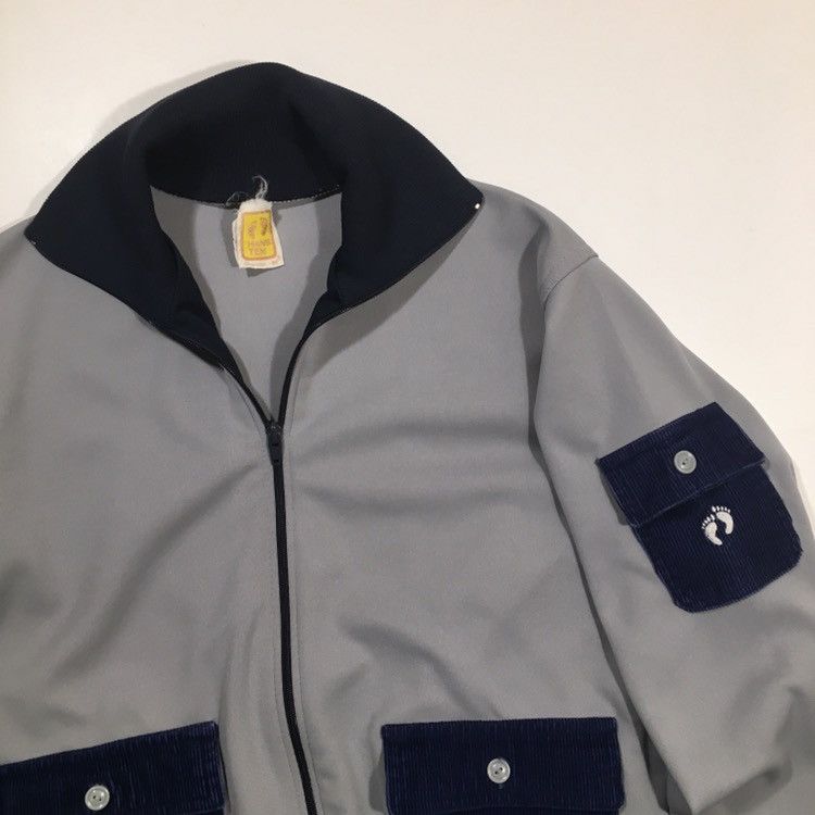 Hang Ten × Streetwear × Vintage 70’s Hang Ten Track Jacket w/ Corduroy ...