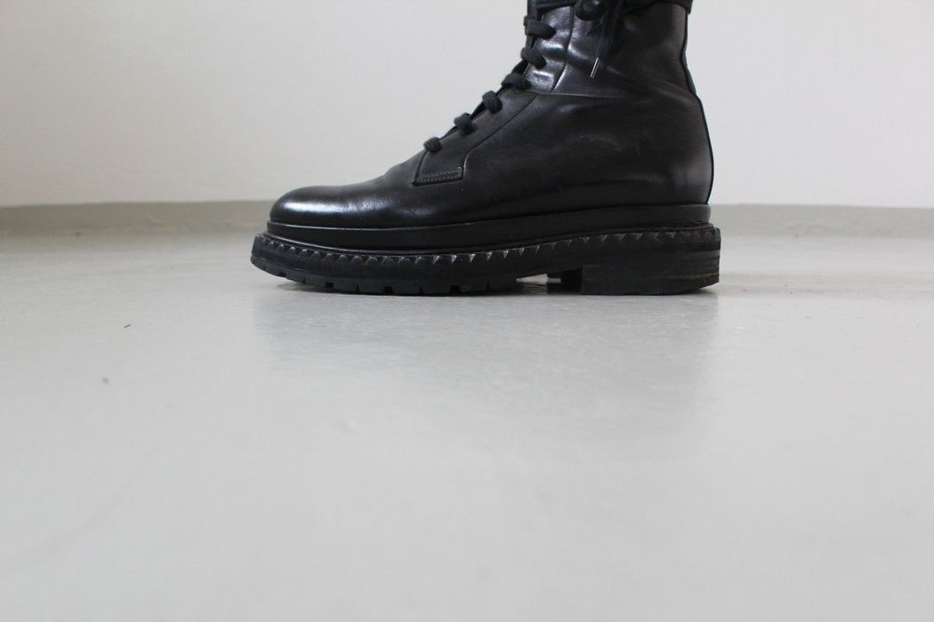 Raf Simons combat sole creeper boots | Grailed