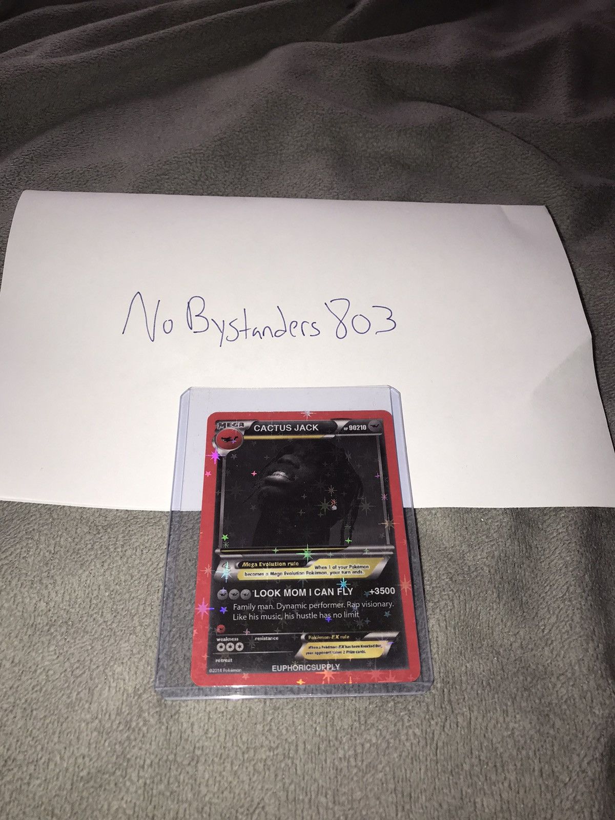 Travis Scott Travis Scott Pokémon Card Euphoric Supply | Grailed