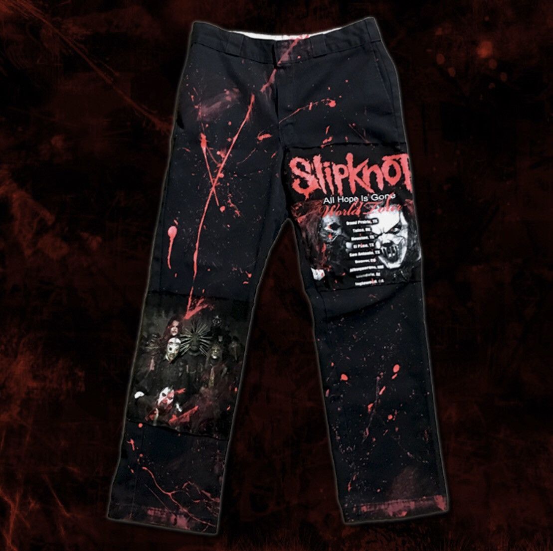 Slipknot Bloody Slipknot Pants - custom 1 of 1 | Grailed