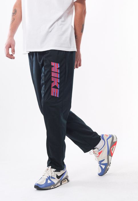 Nike 90s Vintage Mens NIKE Tracksuit Popper Pants Big Logo A6356 | Grailed