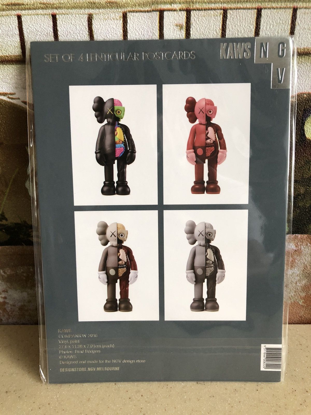 Kaws Kaws NGV set of postcards | Grailed