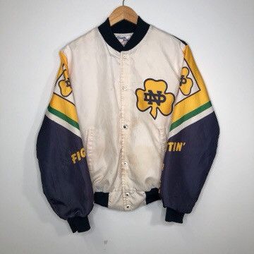 Vintage Vintage Chalk Line Notre Dame Jacket | Grailed