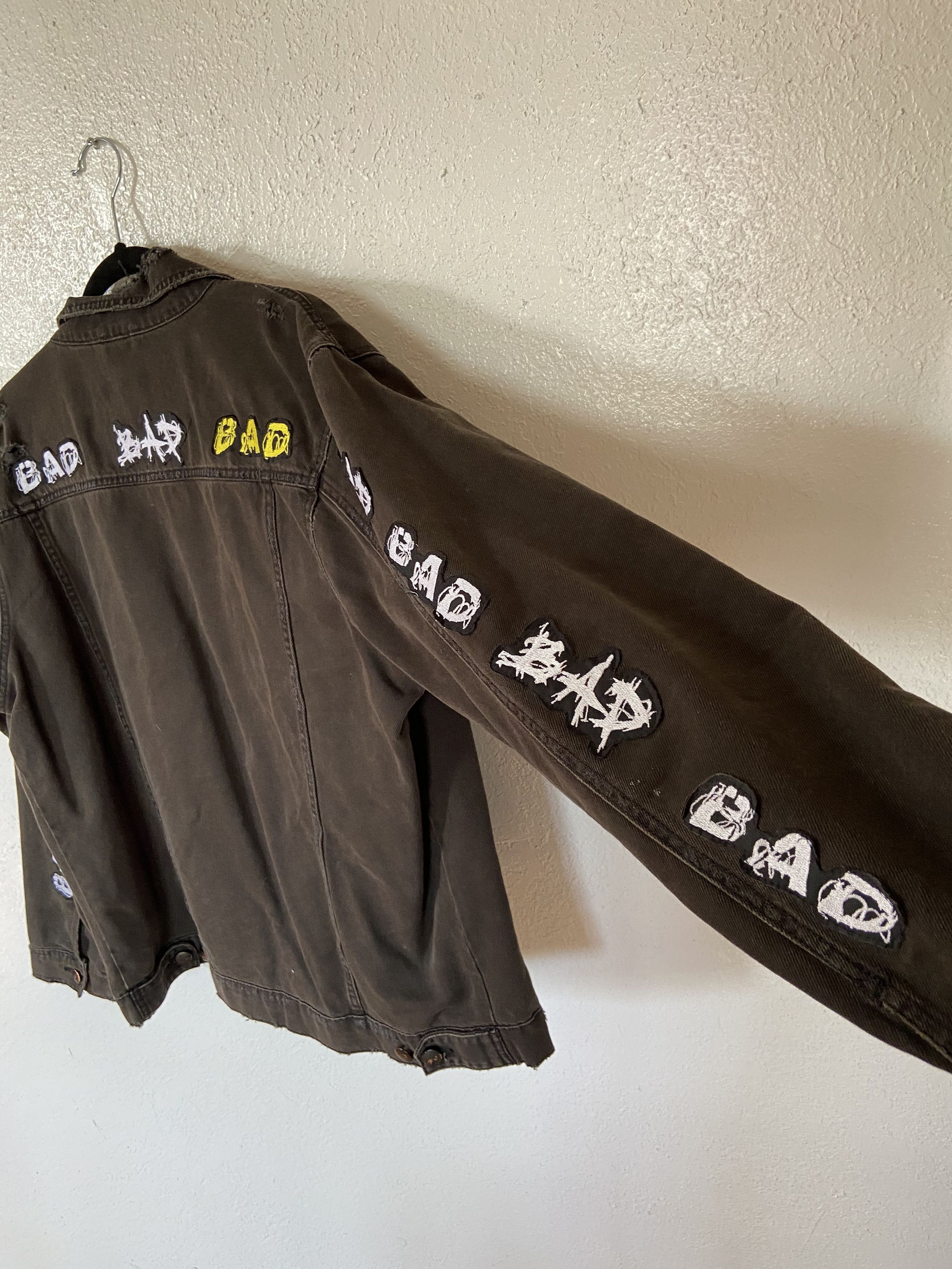 Bad × Revenge XXXTENTACION Bad Vibes Forever Denim jacket | Grailed