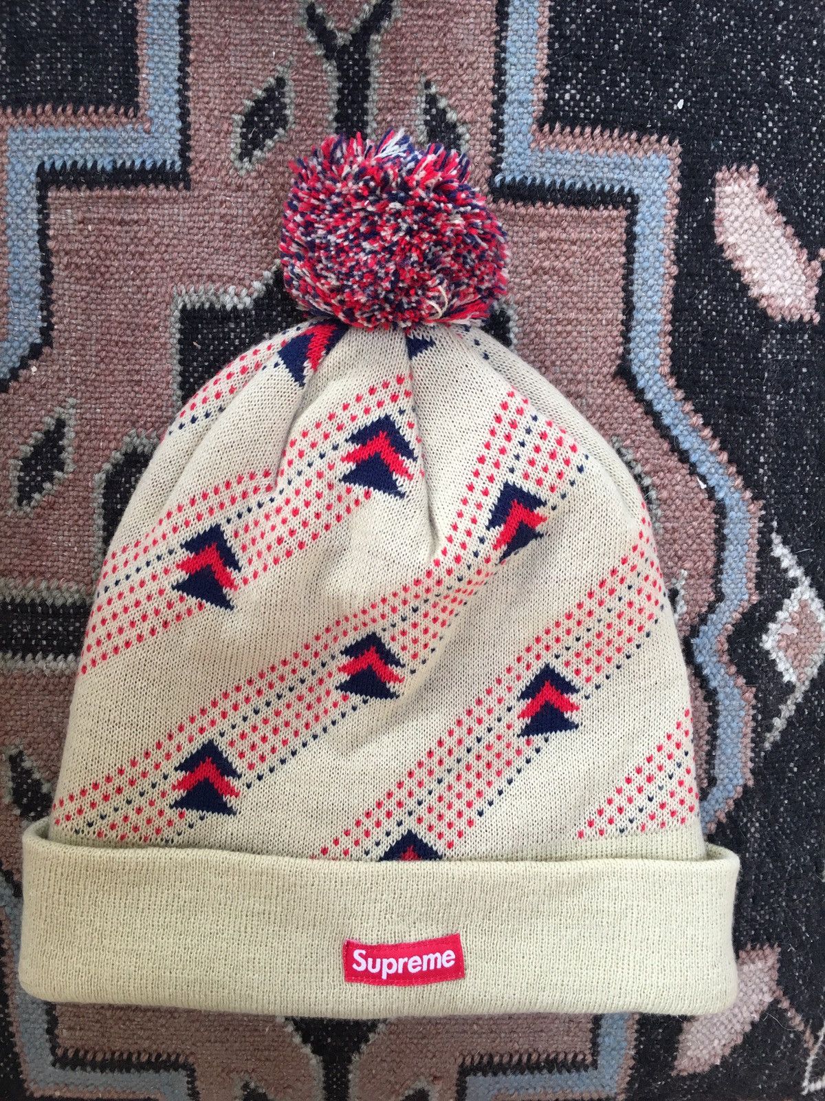 Supreme FW13 Triangle Beanie | Grailed