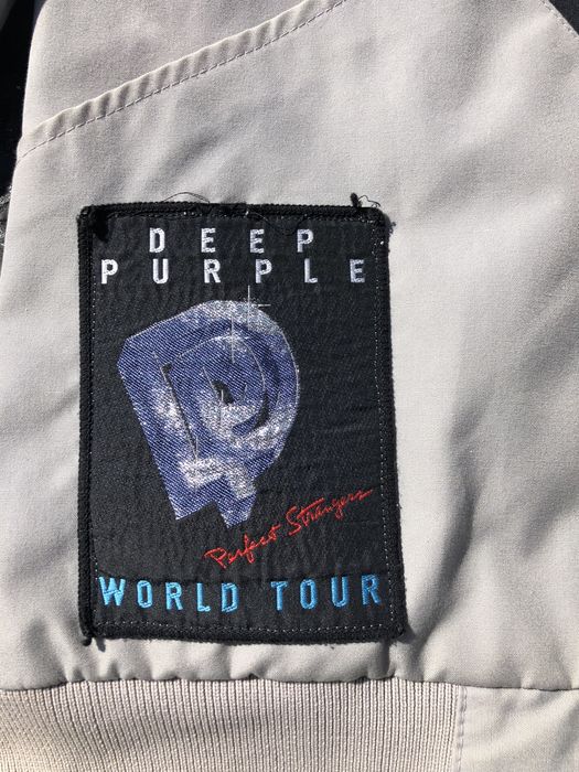 Vintage 1985 DEEP PURPLE PATCH JACKET! | Grailed