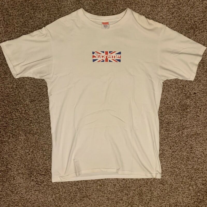 Supreme Supreme Union Jack Box Logo Tee | Grailed