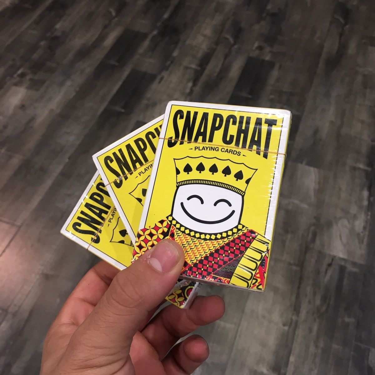 Snapchat Snapchat Playing Cards | Grailed