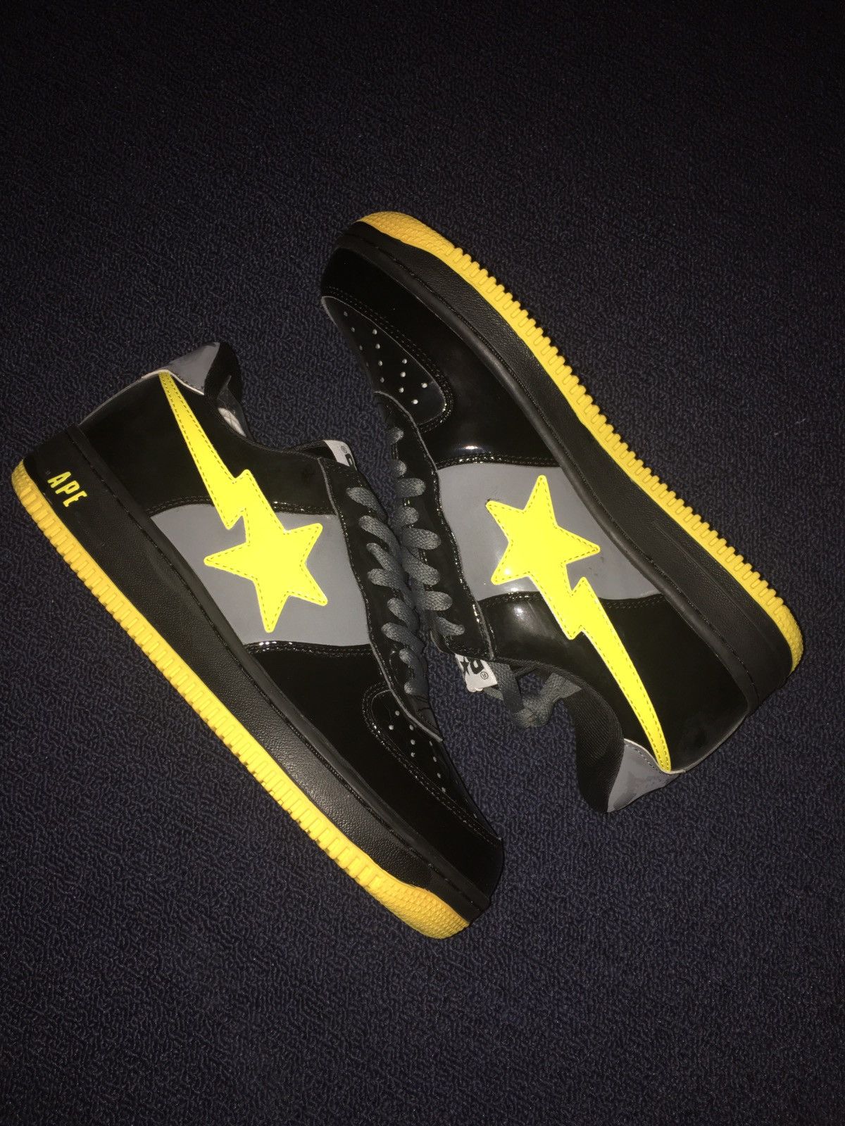 Bape × DC Comics RARE OG A Bathing Ape Bape DC Comics Batman Bapesta ...