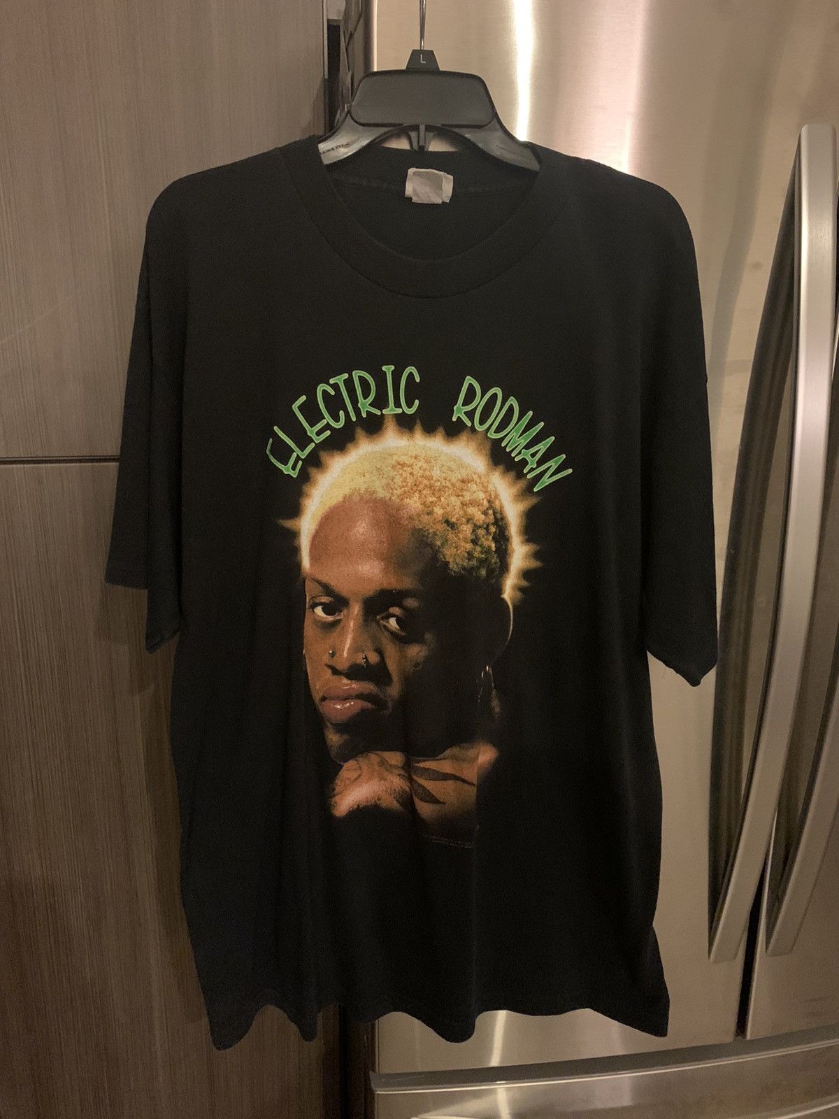 Vintage Vintage Dennis Rodman ‘Electric Rodman’ Tee | Grailed
