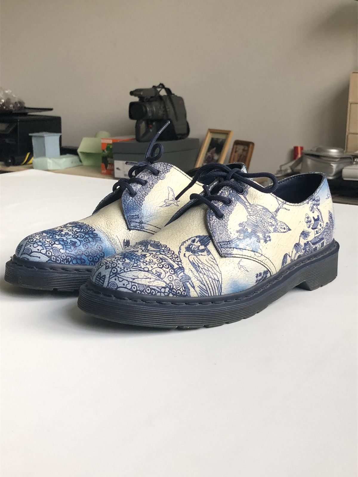 Dr. Martens Rare Pascal willow doc marten derby boots low | Grailed