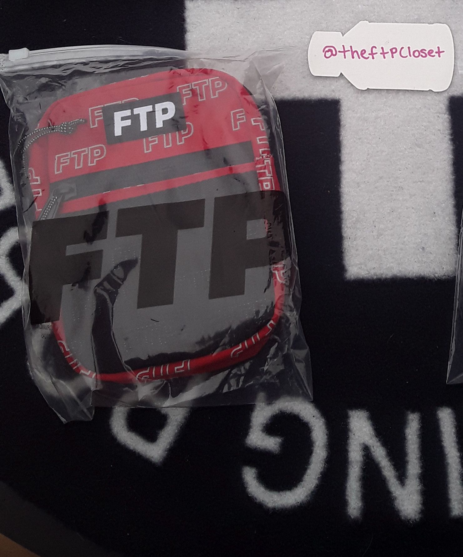 Fuck The Population FTP All over reflective side bag | Grailed