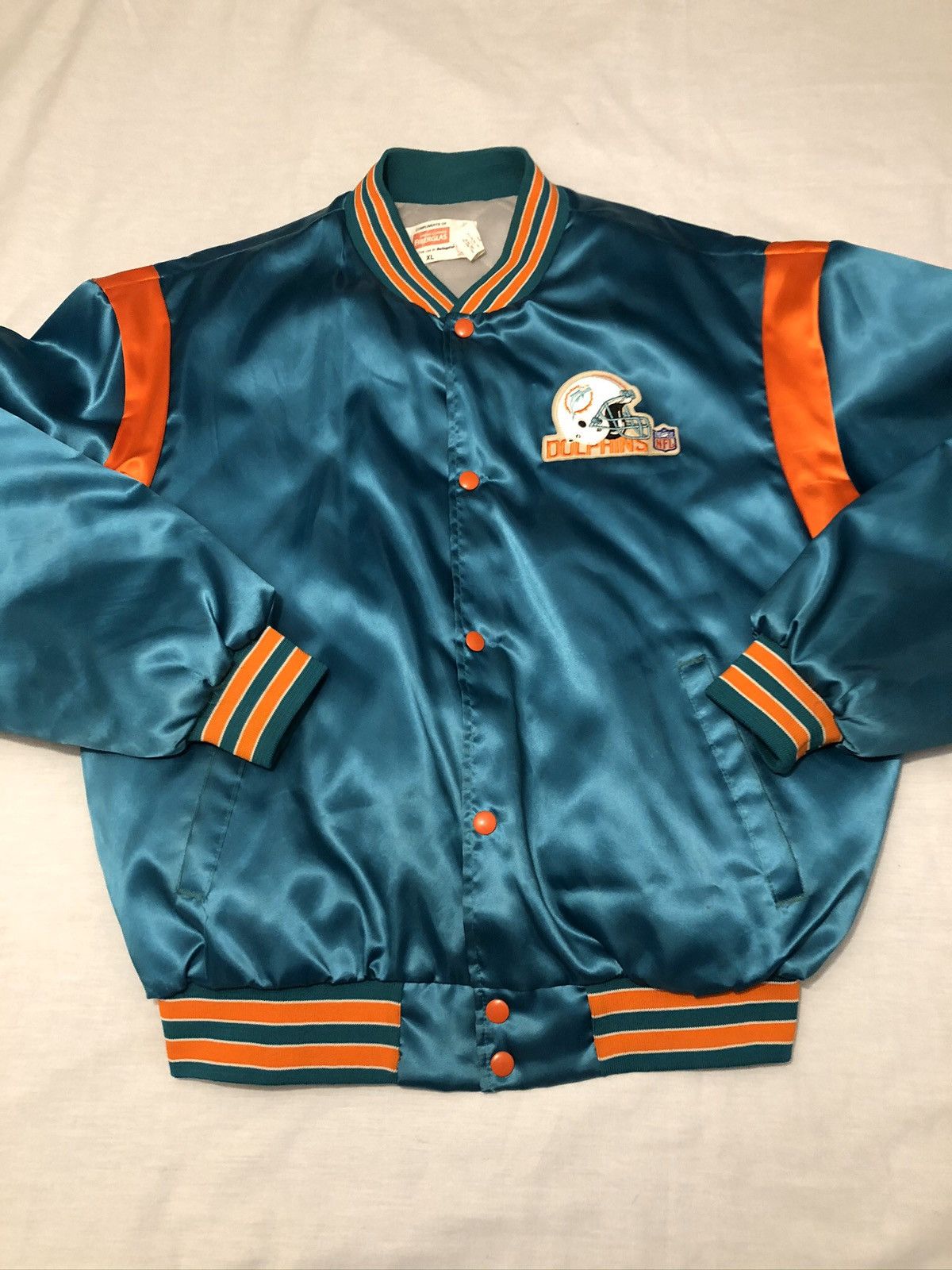 Made In Usa × NFL × Vintage Miami Dolphins Coaches Jacket | Grailed