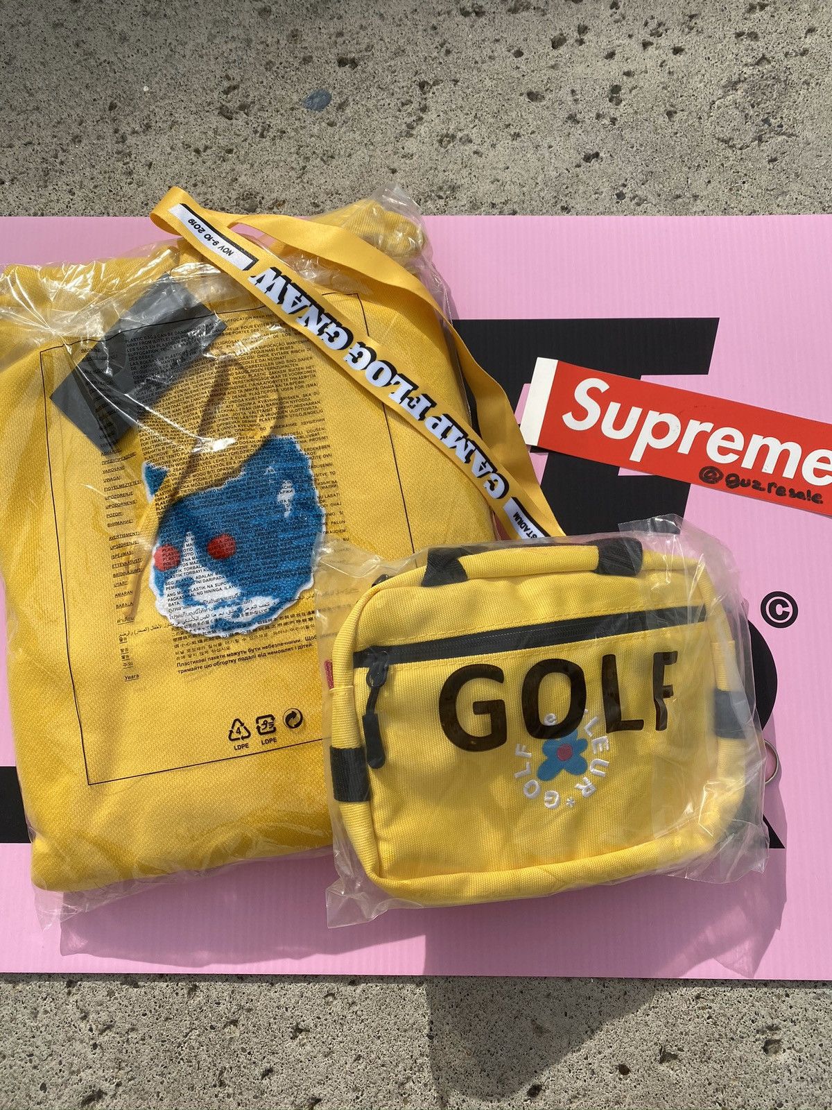 Golf Wang Camp flog gnaw super vip bundle | Grailed