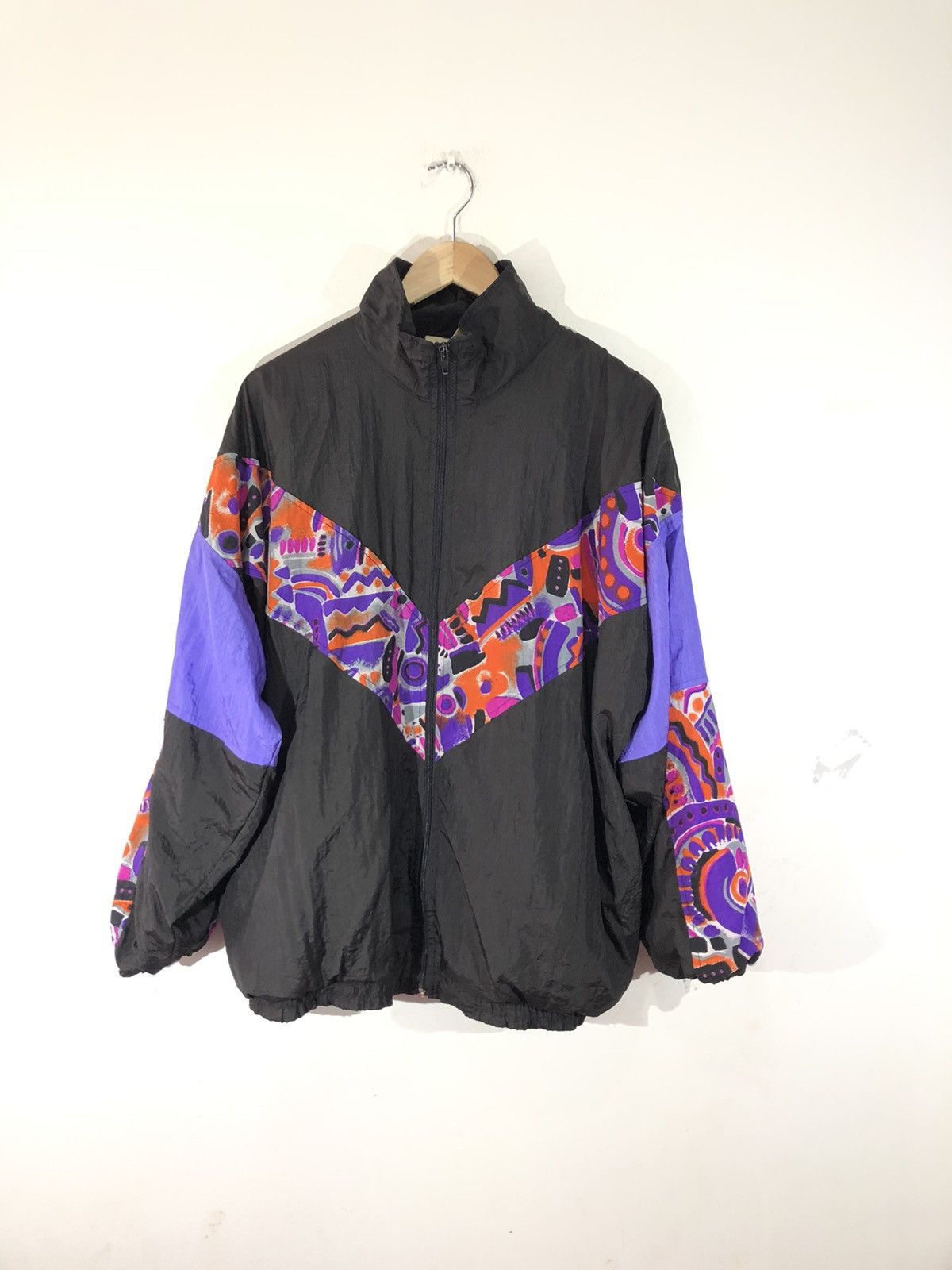 Vintage Nice Design Windbreaker | Grailed