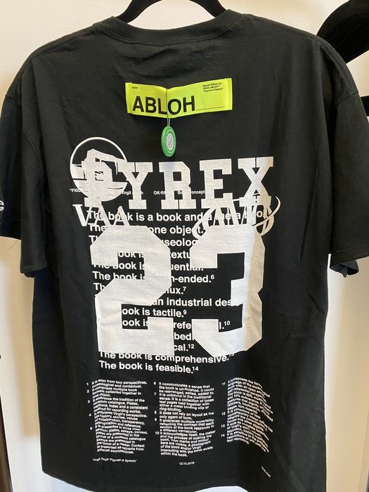 Virgil Abloh Canary Yellow Pyrex T-Shirt | Grailed